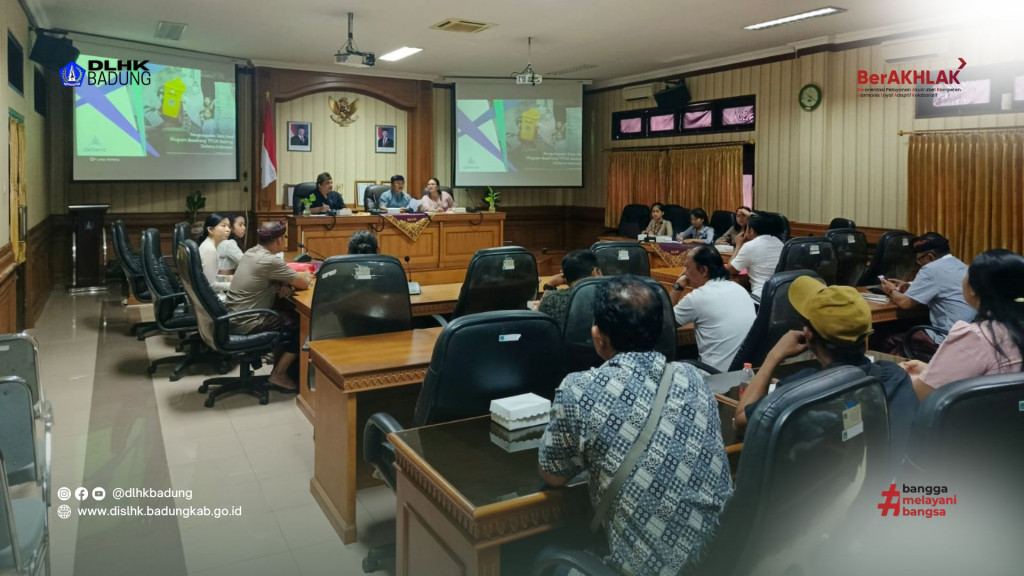 Dinas Lingkungan Hidup dan Kebersihan Kabupaten Badung Melakukan Rapat koordinasi Pengumpulan ...