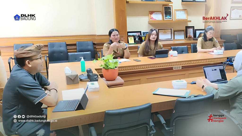 Dinas Lingkungan Hidup dan Kebersihan Kabupaten Badung Melakukan Audensi Dengan Sekretariat Tim ...