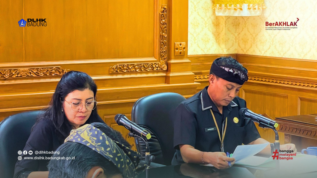Dinas Lingkungan Hidup dan Kebersihan Kabupaten Badung Melakukan Rapat Koordinasi Pemeriksaan ...
