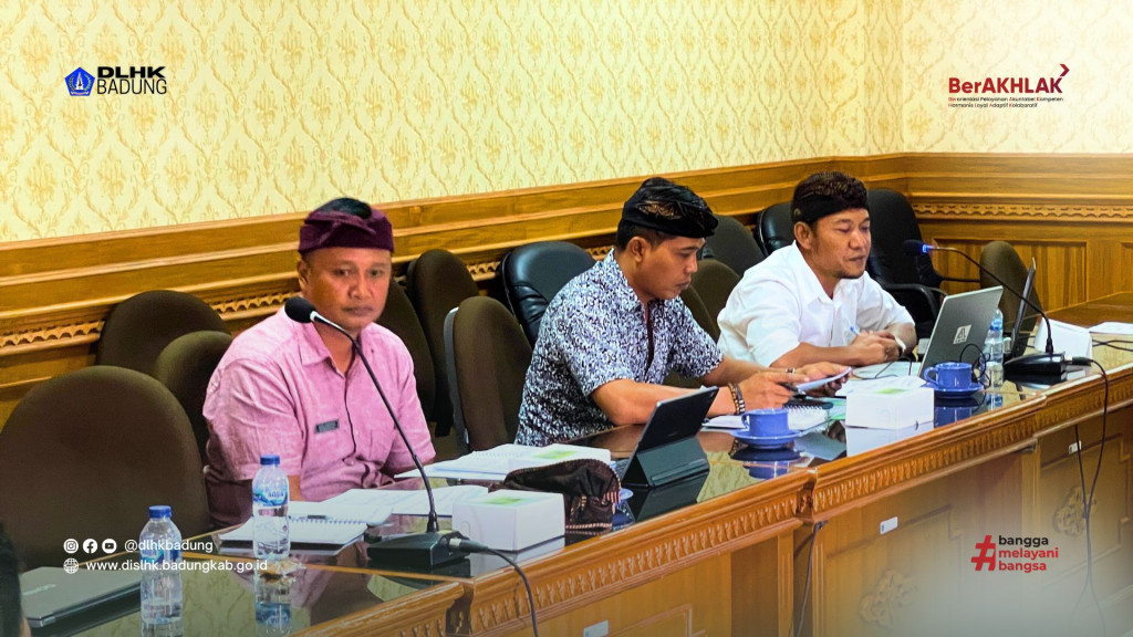 Dinas Lingkungan Hidup dan Kebersihan Kabupaten Badung Melakukan Rapat Koordinasi Pemeriksaan ...