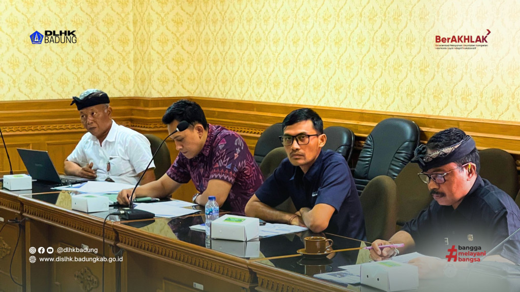 Dinas Lingkungan Hidup dan Kebersihan Kabupaten Badung Melakukan Rapat Koordinasi Pemeriksaan ...