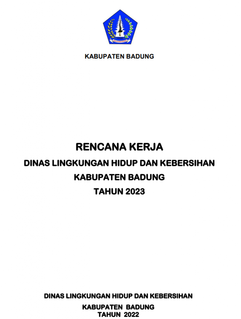 RENJA INDUK DLHK 2023 | Dislhk Badung