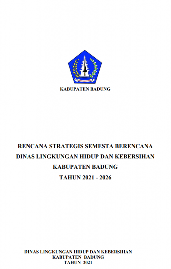 RENSTRA DLHK 2021-2026 | Dislhk Badung
