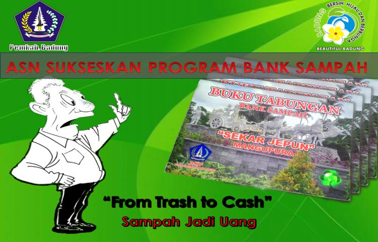 ASN SUKSESKAN BANK SAMPAH | Dislhk Badung